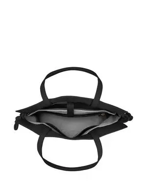 ESIN AKAN Large Emma Leather Tote Bag - Black