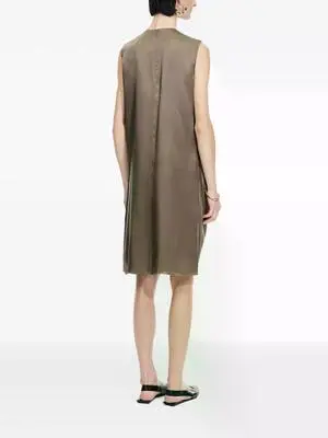 JNBY Matte Finish Twisted Dress - Neutrals