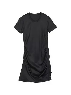 JNBY Ruched Bodycon Dress - Black