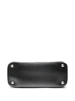 Prada Diagramme Leather Tote Bag