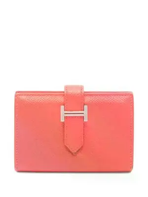 Hermès 2018 Béarn Mini Card Case - Orange