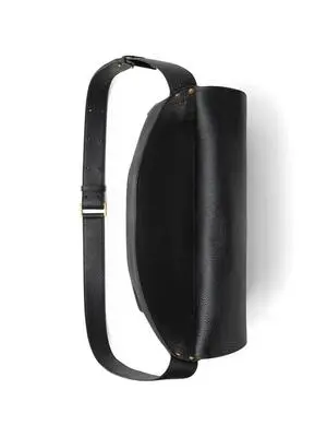 Versace Medusa Biggie Leather Messenger Bag