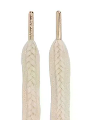 GOLDEN GOOSE Braided Logo-engraved Shoelace