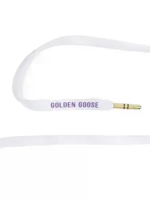 GOLDEN GOOSE Tournament Logo-print Metal-tip Shoe Laces