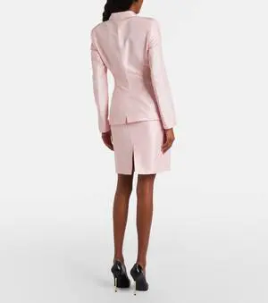 Gucci Faille Pencil Skirt