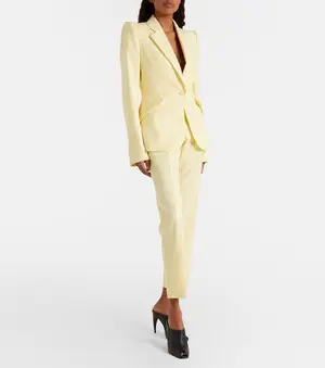 Alexander McQueen Single-breasted Blazer In Wool