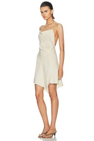 Helmut Lang Knot Slip Washed Dress