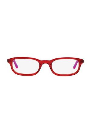 BRU EYEWEAR Flossie Eyeglasses - Ruby Window