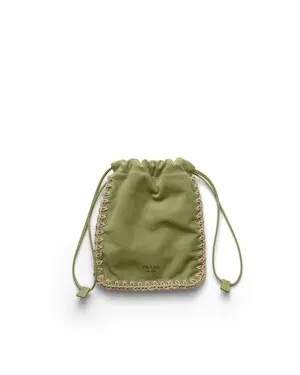 Prada Suede Smartphone Case - Agave