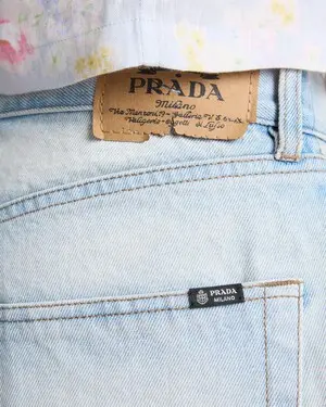 Prada Denim Bermudas