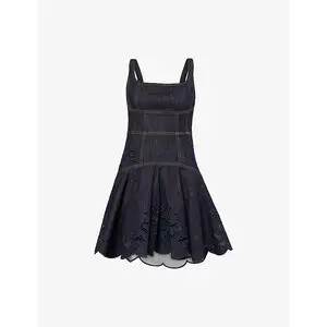 Self-portrait Denim Cocktail Dresses
