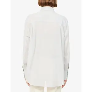 ANINE BING Striped Cotton Shirt