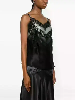 Viktor & Rolf Lace Trimmed Triple Layer Blouse