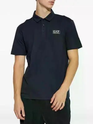 EA7 Logo-patch Polo Shirt