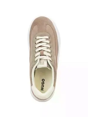 Hugo Embossed-logo Lace-up Sneakers