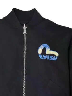 EVISU Bomber Jacket With Seagull Print
