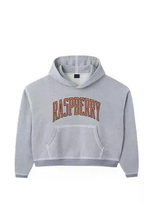 GV GALLERY Contrast Stitch Hoodie - Grey