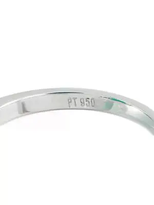 LB EXCLUSIVE Emerald And Diamond Halo Ring