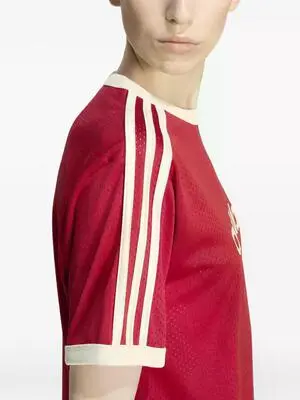 Adidas Logo-print Mesh T-shirt