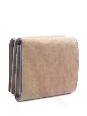 Loewe 2010s Anagram Trifold Wallet - Neutrals