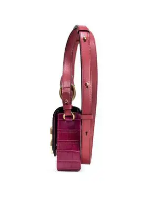 Chloé C Crocodile-effect Shoulder Bag