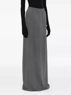 Marie Adam-Leenaerdt Elasticated Waistband Maxi Skirt - Grey