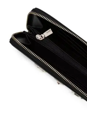 Guess Janie Horsebit-detail Wallet - Black