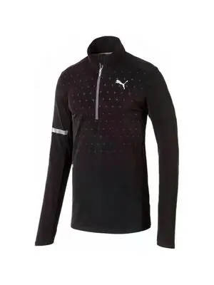PUMA Half-zip Sweatshirt - Black