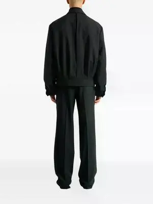 Balmain Virgin Wool Jacket With Lion Medallion Buttons