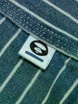AAPE BY *A BATHING APE Aapenow Moonface Striped Shirt