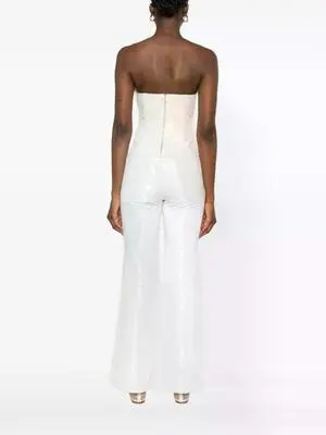 Leen Mougrhabi Noor Asymmetric Jacquard Top