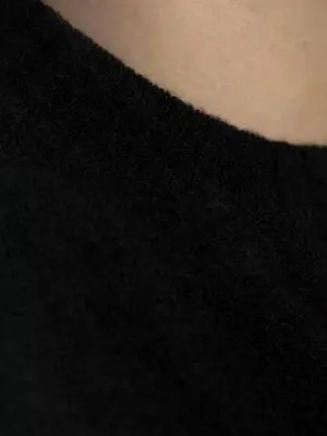 JIL SANDER Ribbed-trim Wool Crew Neck Sweater