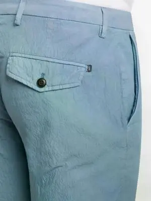 DONDUP Crinkled-effect Bermuda Shorts