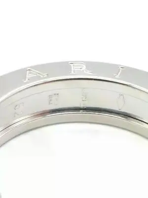 BVLGARI 18k White Gold B.zero1 Band Ring