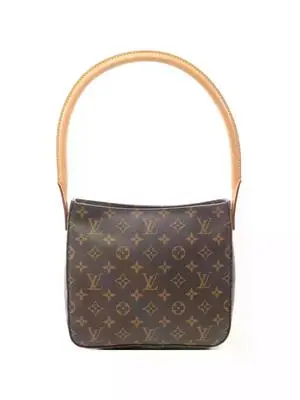 LOUIS VUITTON Monogram Looping Mm Shoulder Bag - Brown