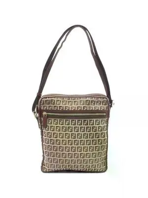 Fendi 2000s Zucchino Shoulder Bag - Brown