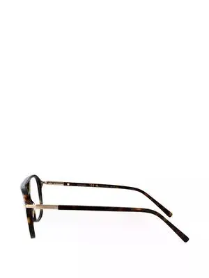 FERRAGAMO Tortoiseshell-effect Double-bridge Glasses