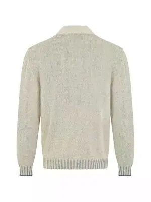 Fedeli Knitted Long-sleeve Cardigan