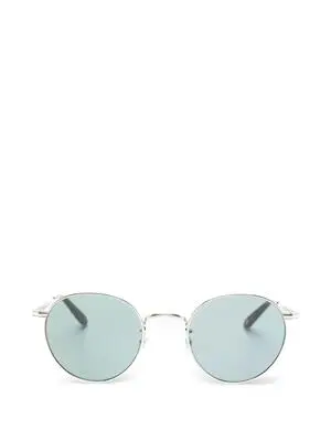 Garrett Leight Wilson Round-frame Sunglasses - Silver