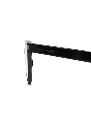 Saint Laurent Square Frame Glasses - Black