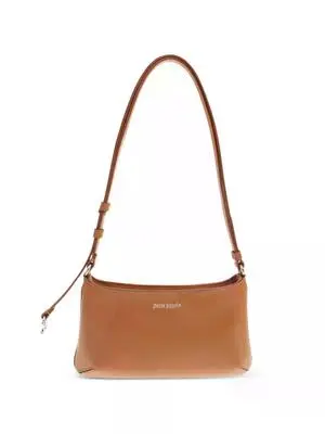 Palm Angels Palm Angels Giorgina Leather Shoulder Bag Brown