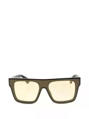 Off-White Square Frame Sunglasses - Black