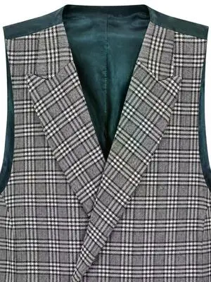 ETIEM TEXTIL S.L. Double-breasted Waistcoat With Peak Lapels