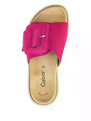 Gabor Adios Flat Sandals - Pink