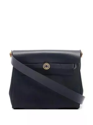Hermès Mini Airbag Zip Shoulder Bag - Blue