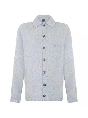 Fedeli Button-up Pocket Cardigan - Grey