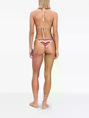 Devon Windsor Chevron-knit Crochet Bikini