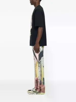 Off-White Big Frame World Skate Graphic-print T-shirt