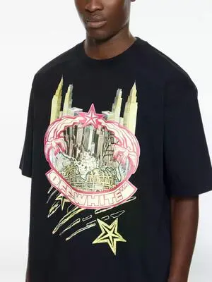 Off-White Big Frame World Skate Graphic-print T-shirt