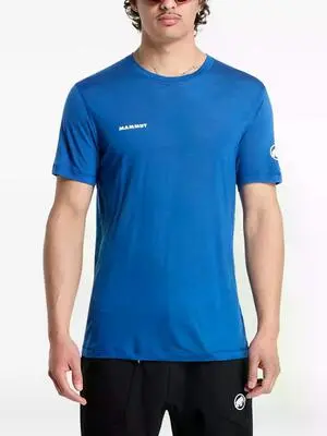 MAMMUT Logo-print Short-sleeve T-shirt - Blue